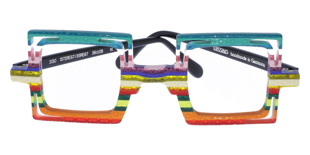 Wissing® 3130 Square Eyeglasses - EuroOptica™