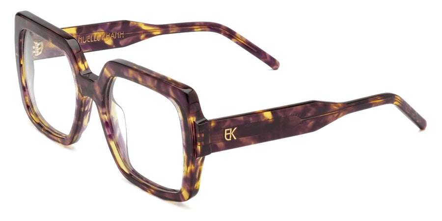 Emmanuelle Khanh® EK OLYMPIA Square Eyeglasses - EuroOptica