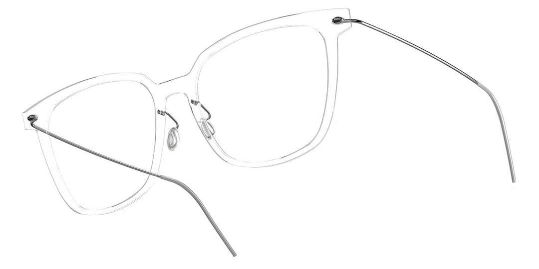 Lindberg® N.O.W. Titanium™ 6625 Rounded Square Eyeglasses - EuroOptica