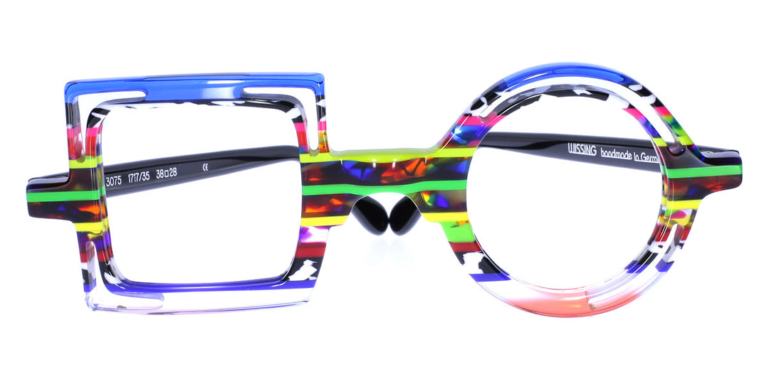 Wissing® 3075 Geometric Eyeglasses - EuroOptica™