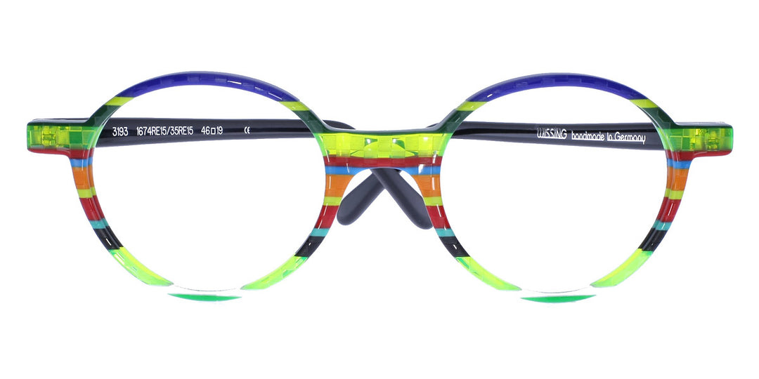 Wissing® 3193 Round Eyeglasses - EuroOptica™
